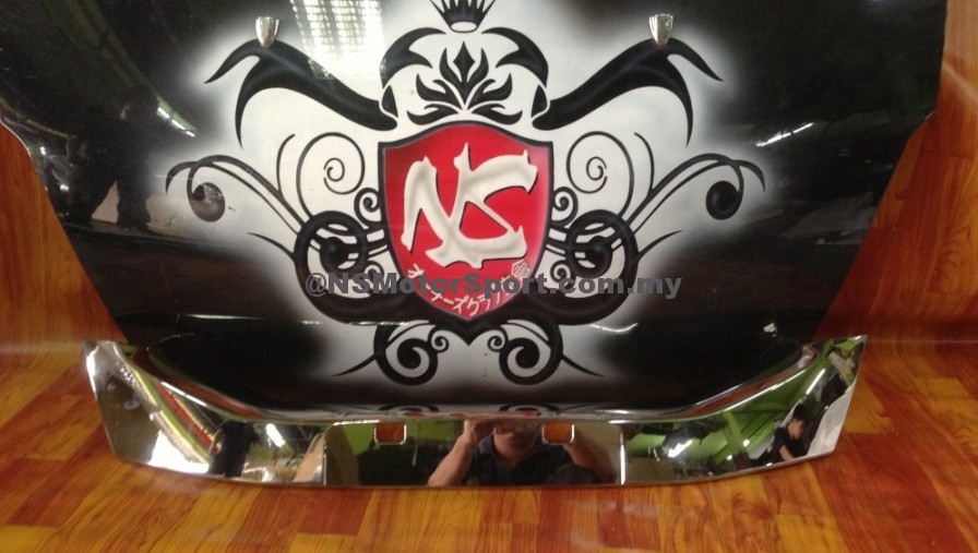 HONDA ODYSSEY RB3 -FRONT BUMPER GRILLE CHROME GARNISH- ORIGINAL ...