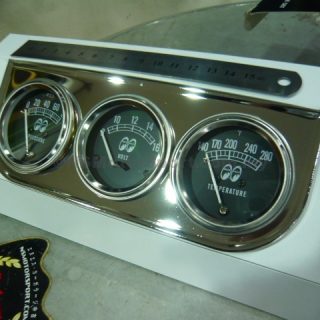 Mooneyes Moon Equipped Equipped 3 Gauge Set Meter Genuine- P1210890 ...