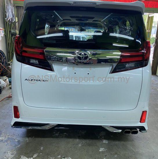 ALPHARD AGH30 GGH30 S 2016 AERO BODY KIT FULL SKIRTING MODELLISTA ...