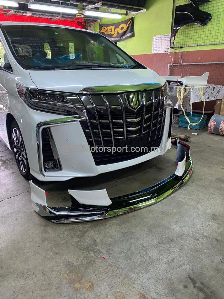 ALPHARD AGH30 GGH30 S 2019 AERO BODY KIT FULL SKIRTING MODELLISTA ...